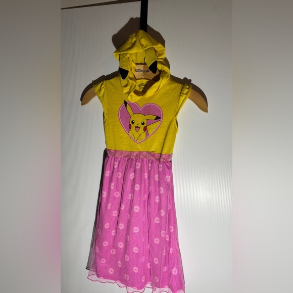 Pokemon | Costumes | Yellow And Pink Pikachu Kids Costume | Poshmark